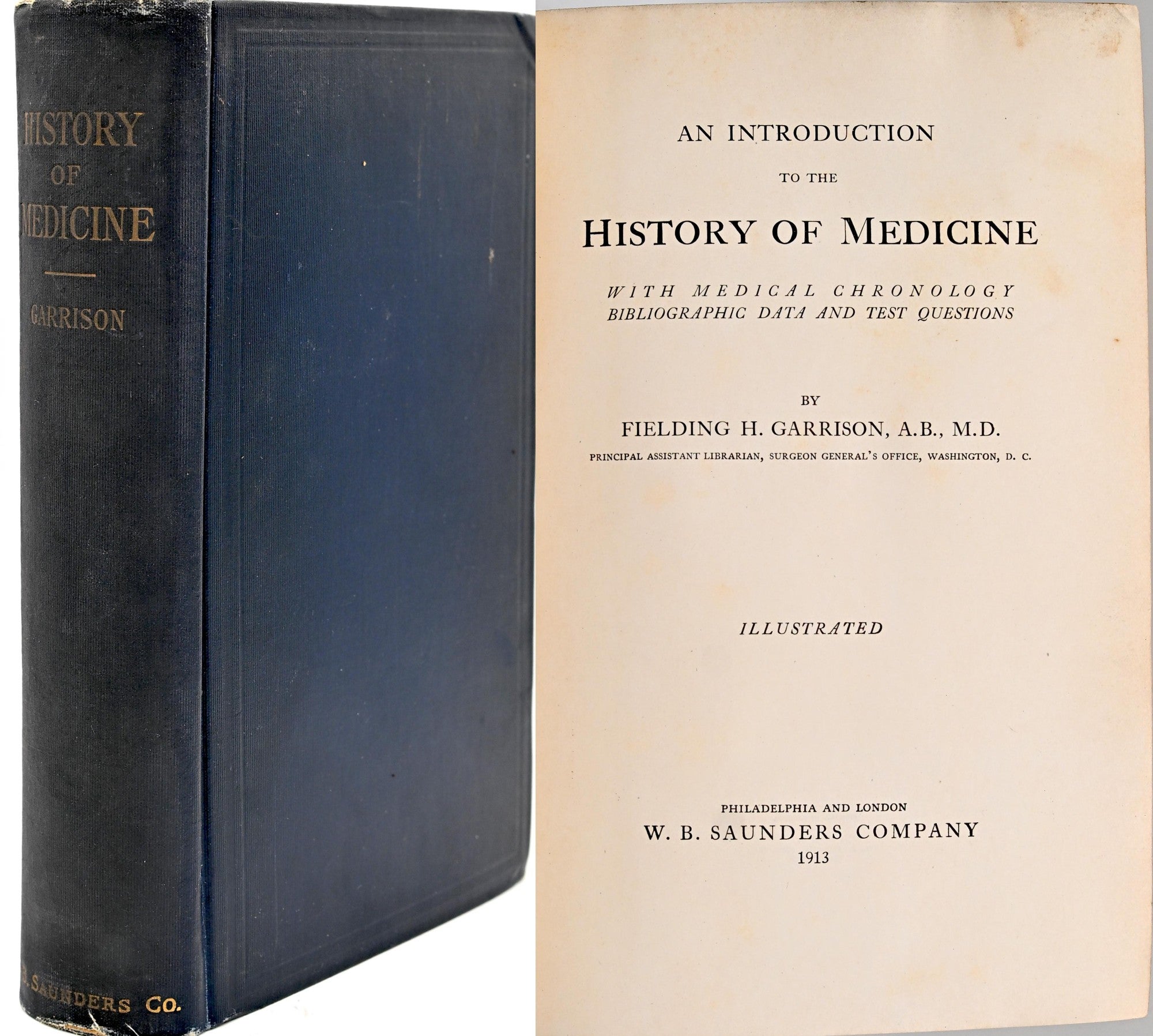 [MEDICINE] AN INTRODUCTION TO THE HISTORY OF MEDICINE. WITH MEDICAL ...