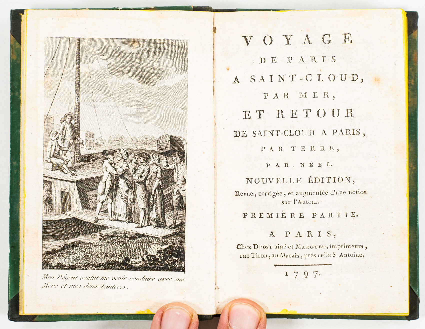 Voyage de Paris a Saint-Cloud, par mer, et retour de Saint-Cloud a Paris, par terre, par Néel ...
