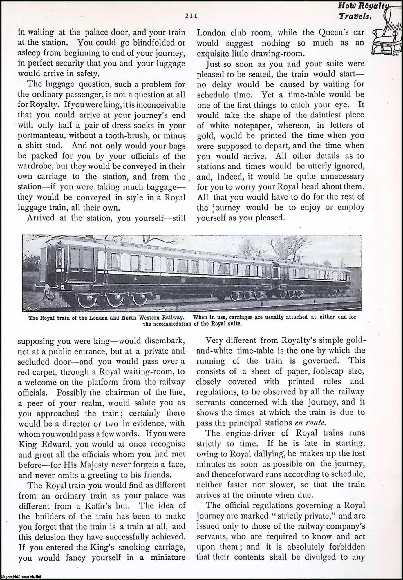 The Royal Train of the London & North Western Railway : How Royalty ...