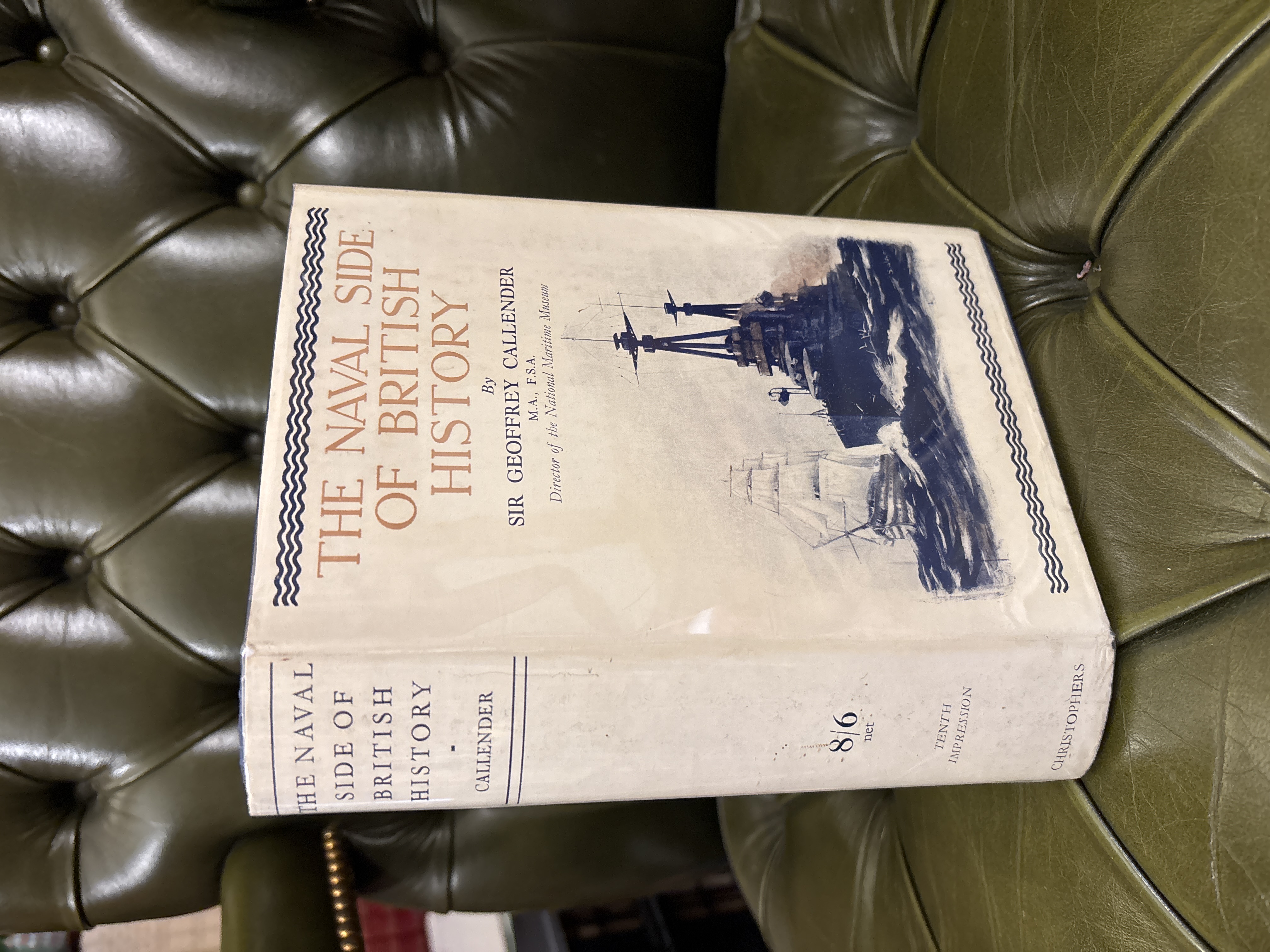 The Naval Side of British History by Geoffrey Callender: Very Good ...