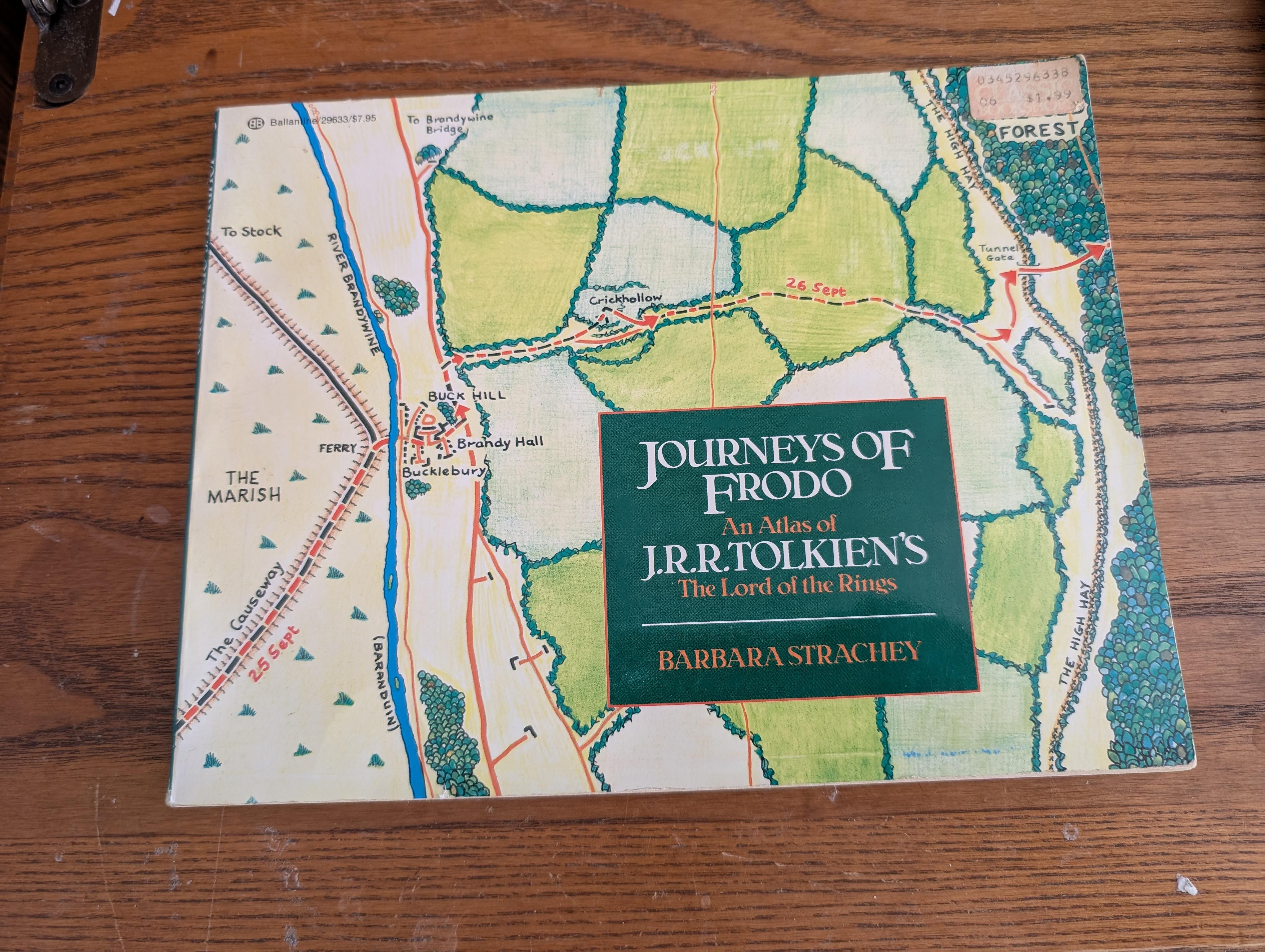 JOURNEYS OF FRODO An Atlas of J. R. R. Tolkien's The Lord of the Rings ...