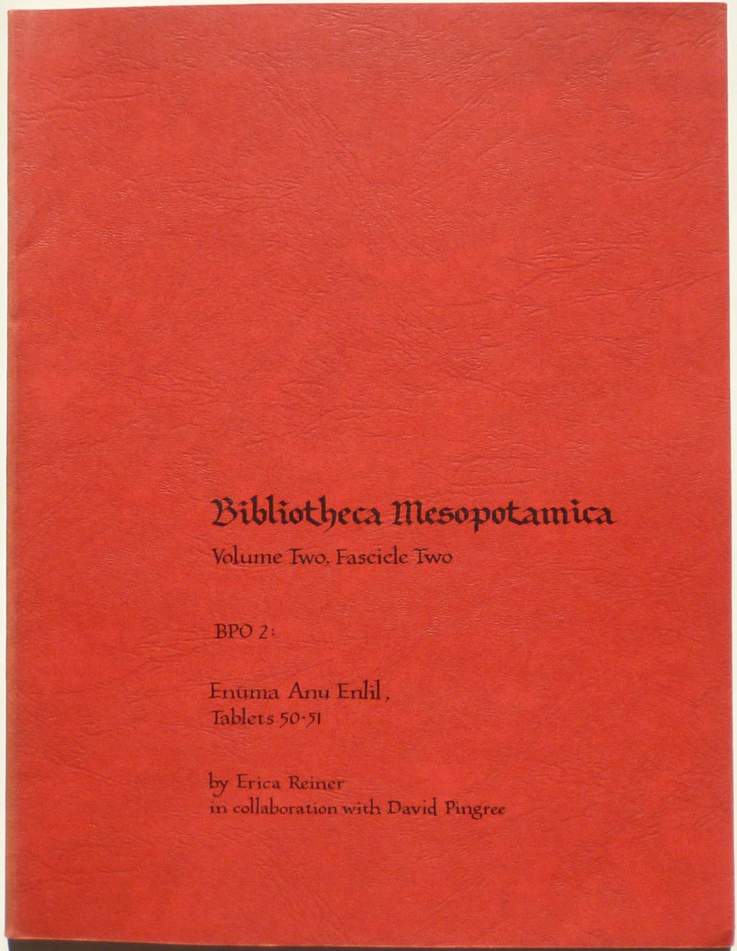 Babylonian Planetary Omens, Part 2: Enuma Anu Enlil, Tablets 50-51. by ...