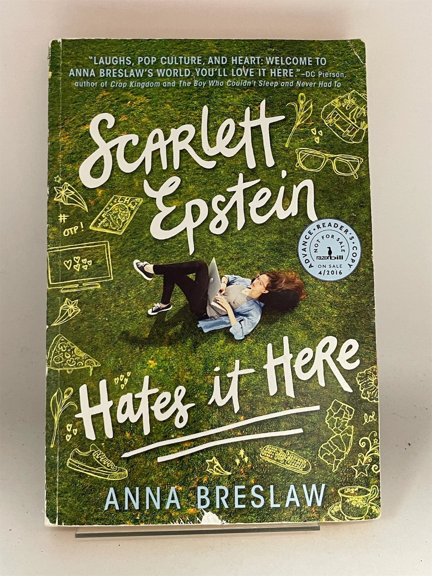 Scarlett Epstein Hates It Here by Anna Breslaw: Good Paperback (2016 ...