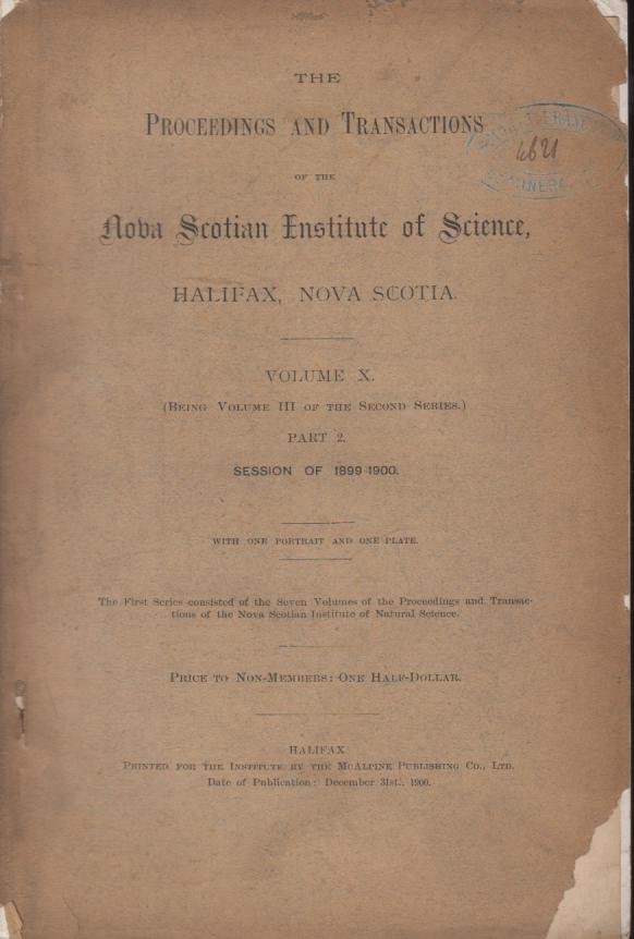 The Proceedings and Transactions of the Nova Scotian Institute of ...
