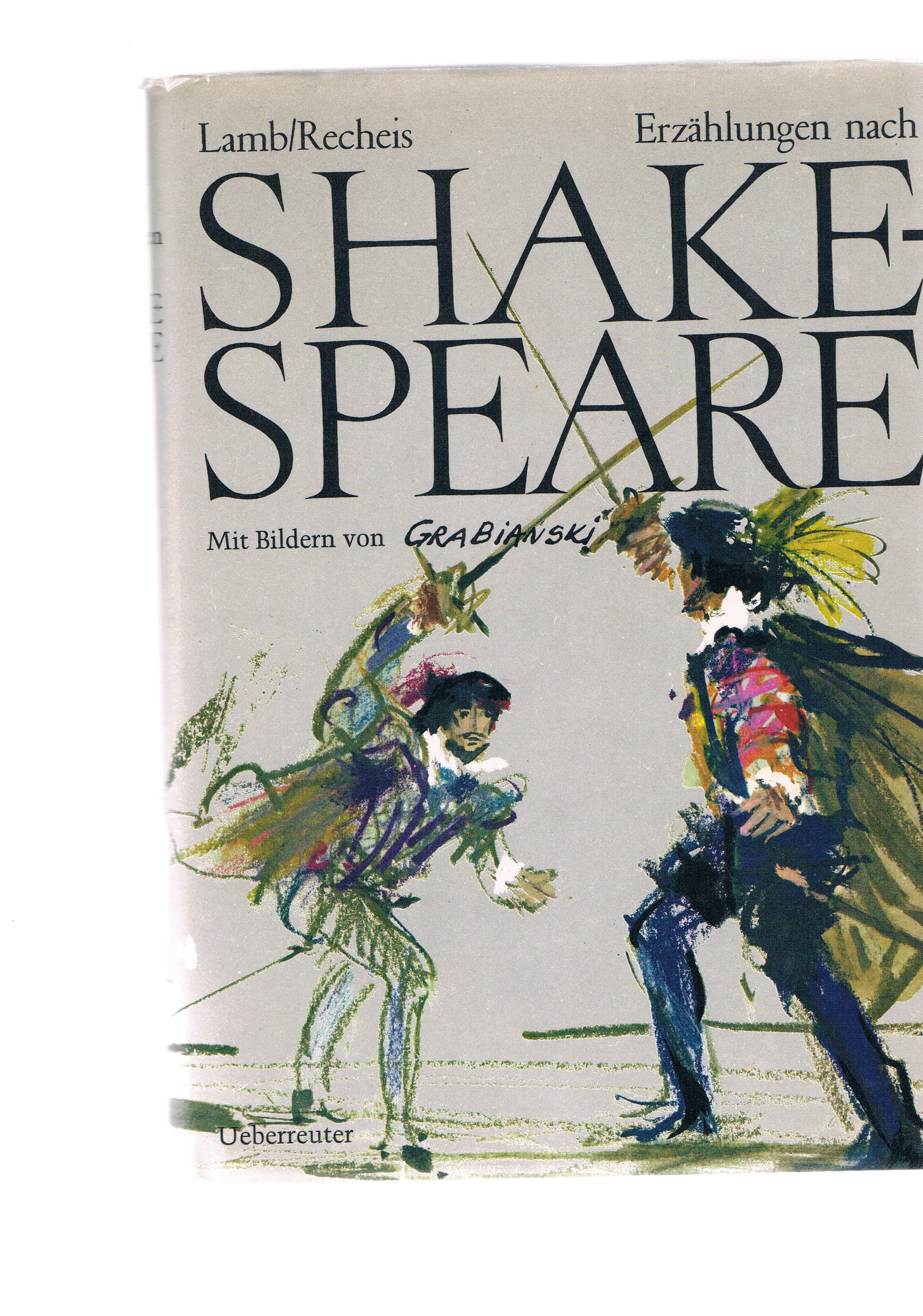 Erzählungen nach Shakespeare mit Bildern von Janusz Grabianski von Lamb ...