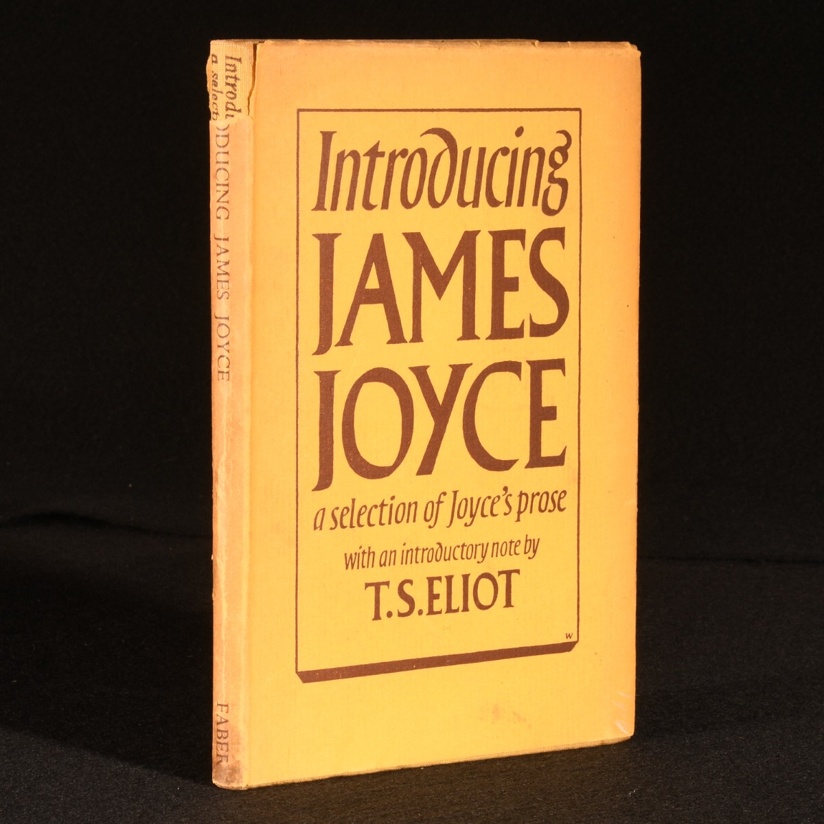 Introducing James Joyce by T. S. Eliot; James Joyce: Near Fine Cloth ...