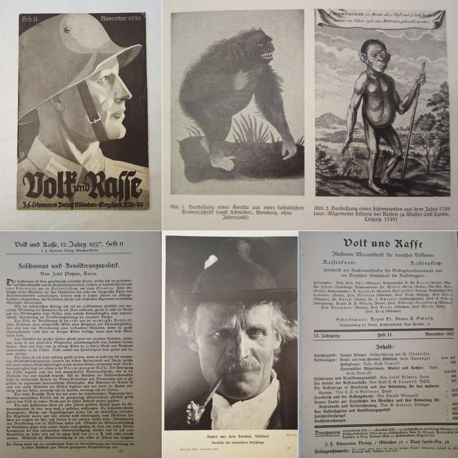 Volk und Rasse. Illustrierte Monatsschrift für deutsches Volkstum ...