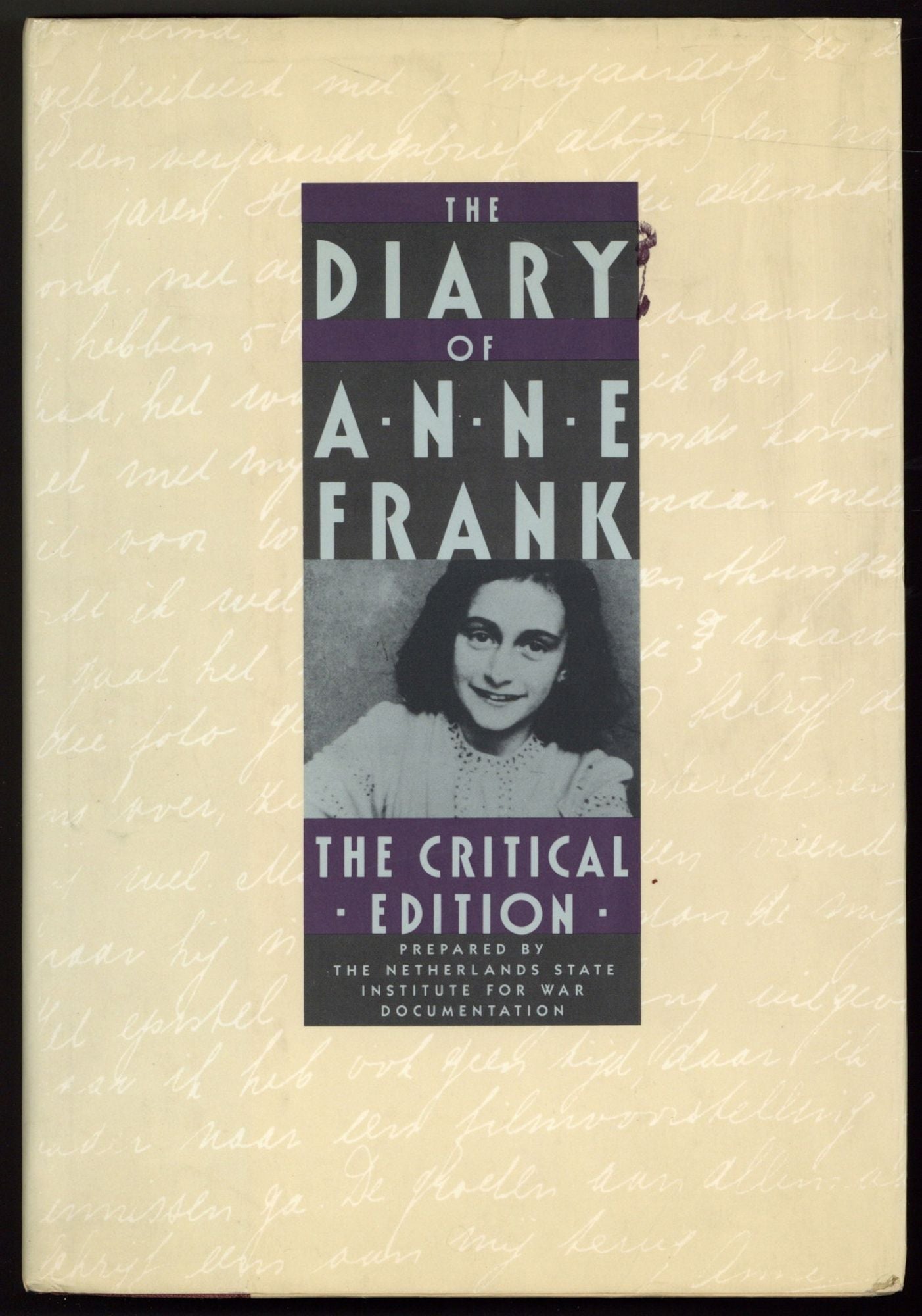 The Diary of Anne Frank. The Critical Edition [with Publisher's TLS to ...