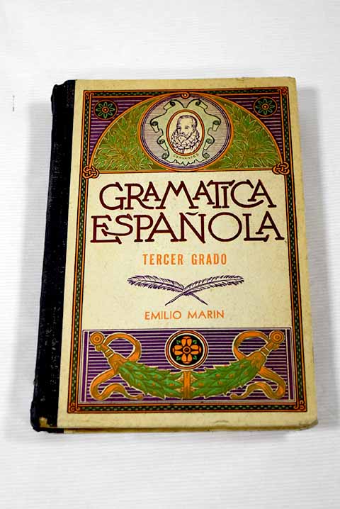 Gramática española by Marín, Emilio: Bien tapa dura | Alcaná Libros
