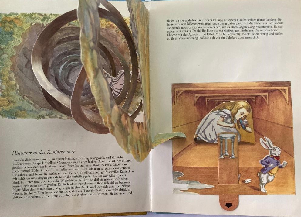 Alice im Wunderland. Ein Stalling-Spielbilderbuch von Jenny Thorne ...