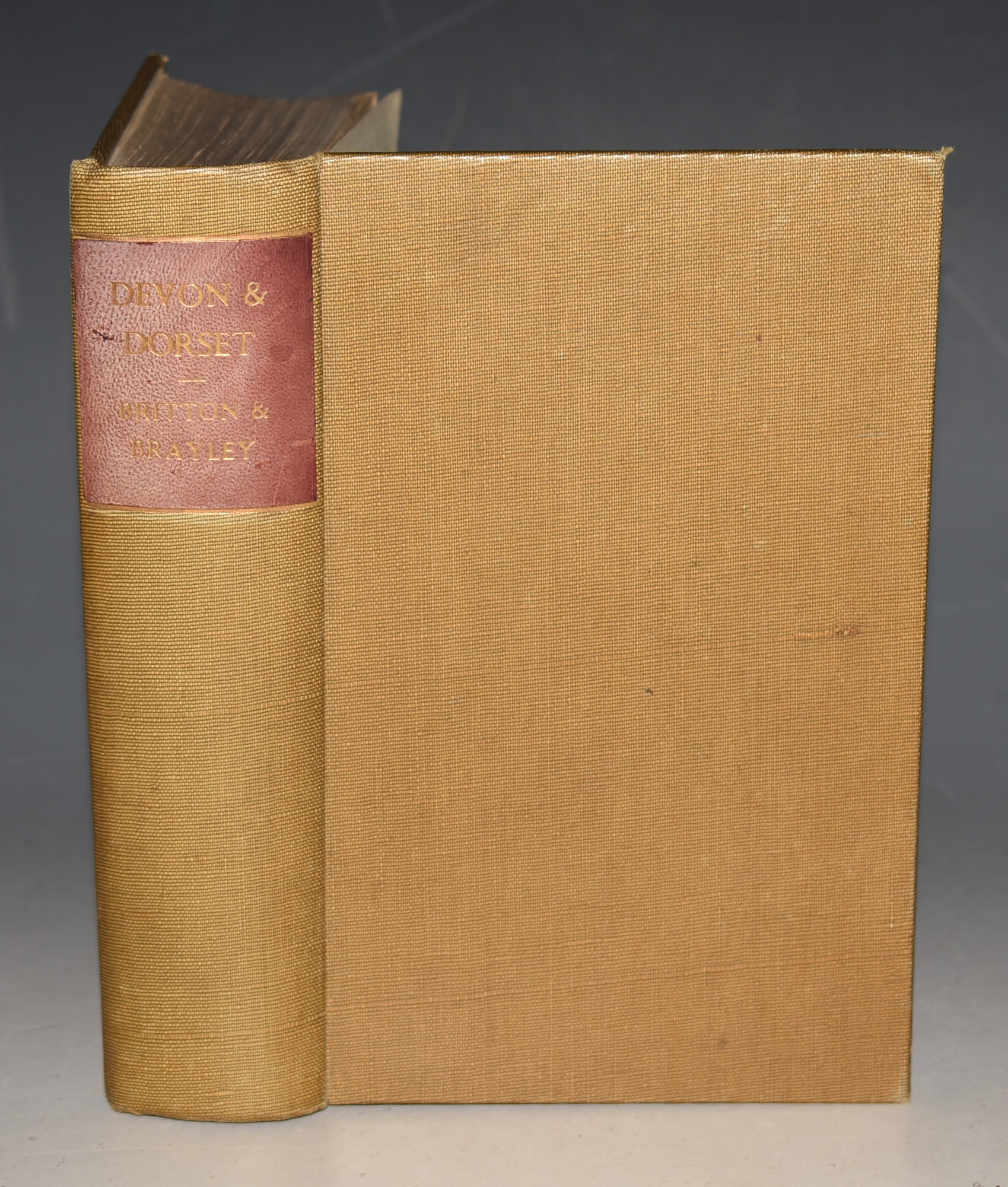 The Beauties of England and Wales Vol. IV. Devonshire and Dorsetshire ...