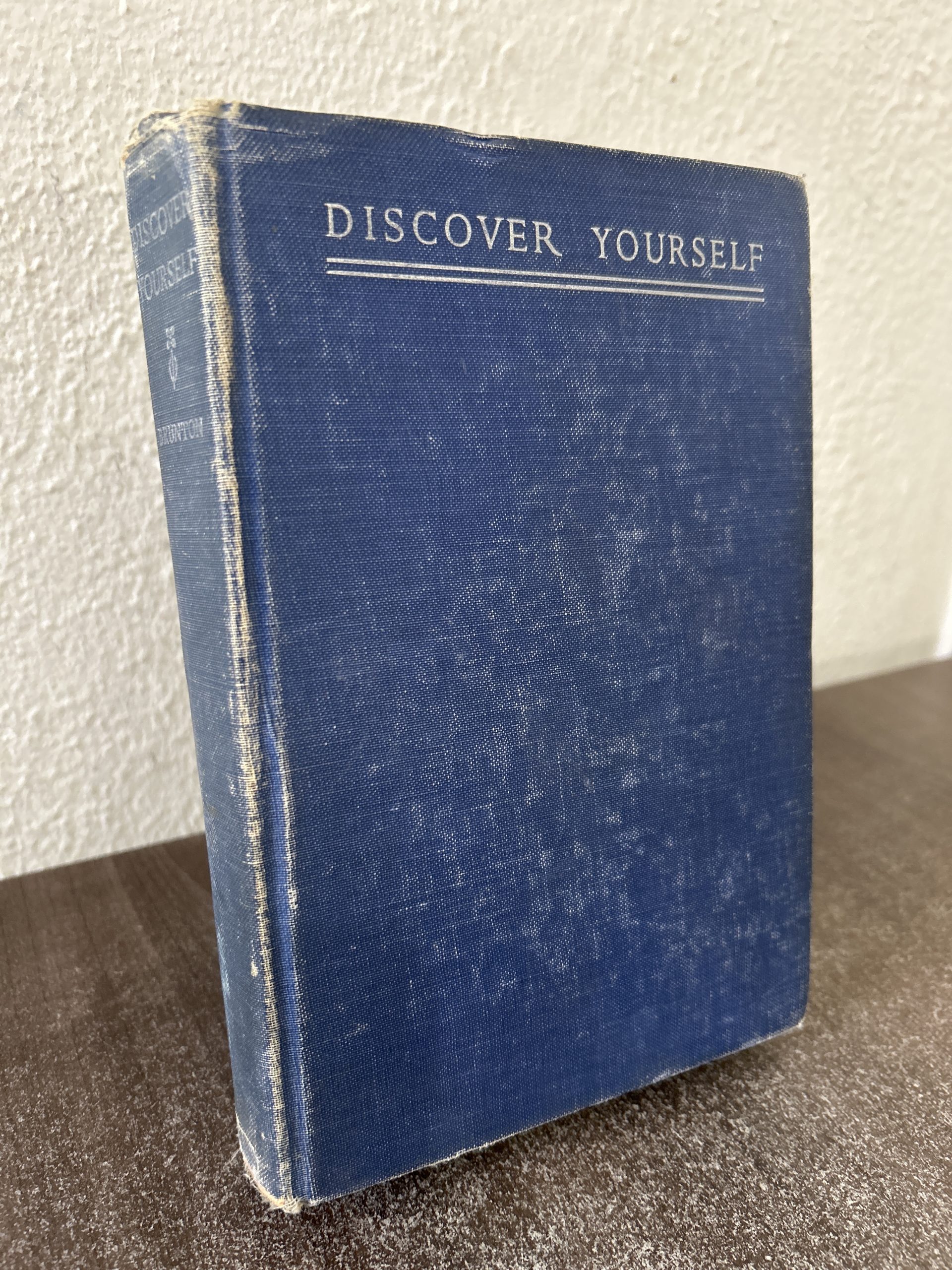 Paul Brunton first edition Discover Yourself 1939 by Paul Brunton: Fair ...