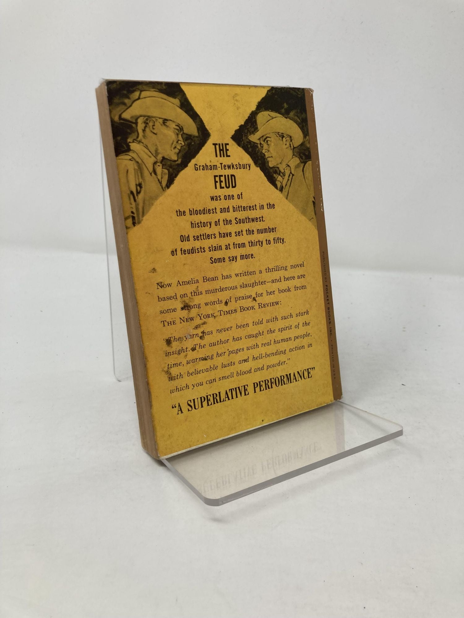 The Feud by Bean, Amelia: Very Good Mass Market Paperback (1962) First ...