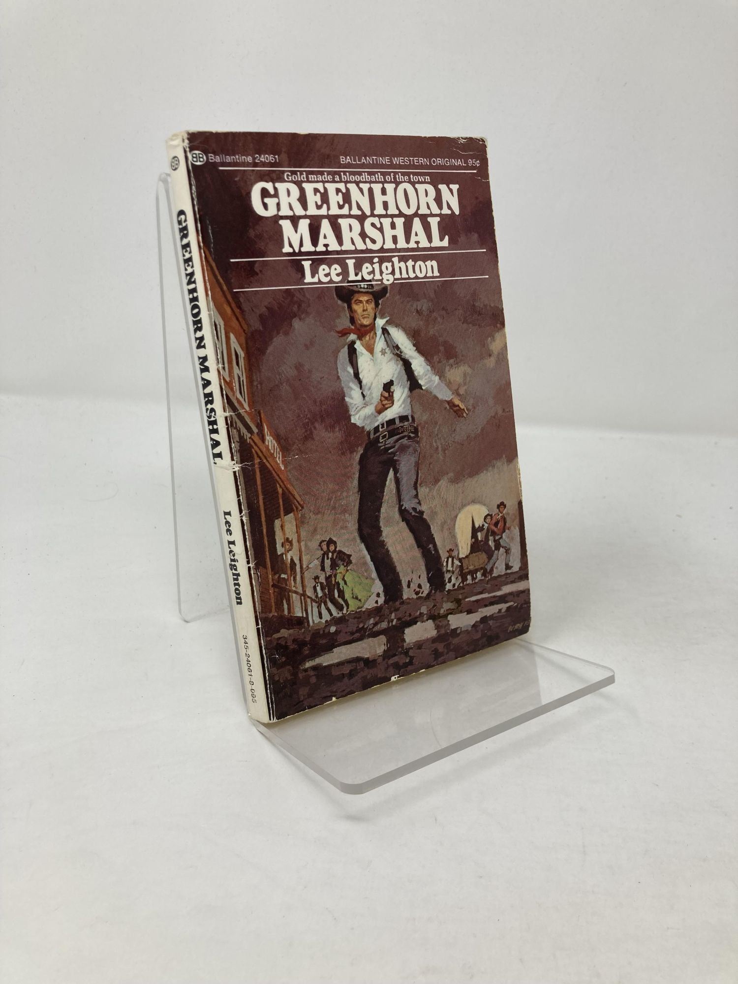 Greenhorn Marshal von Leighton, Lee: Very Good Mass Market Paperback ...