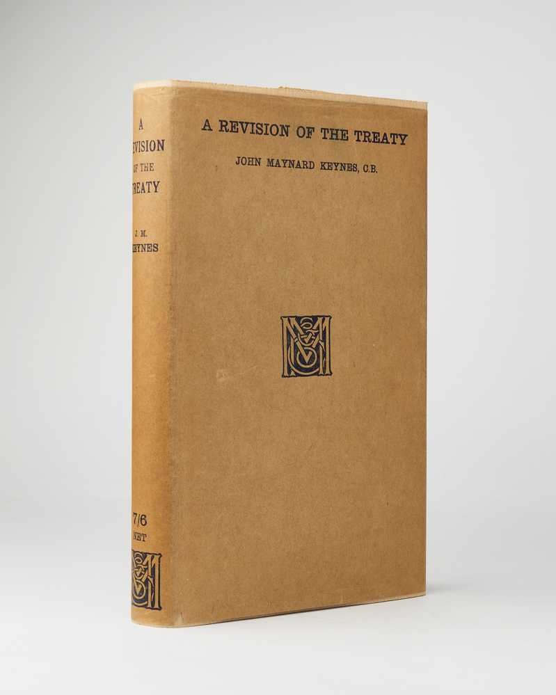 A Revision of the Treaty. von KEYNES, John Maynard.: (1922) | Henry ...