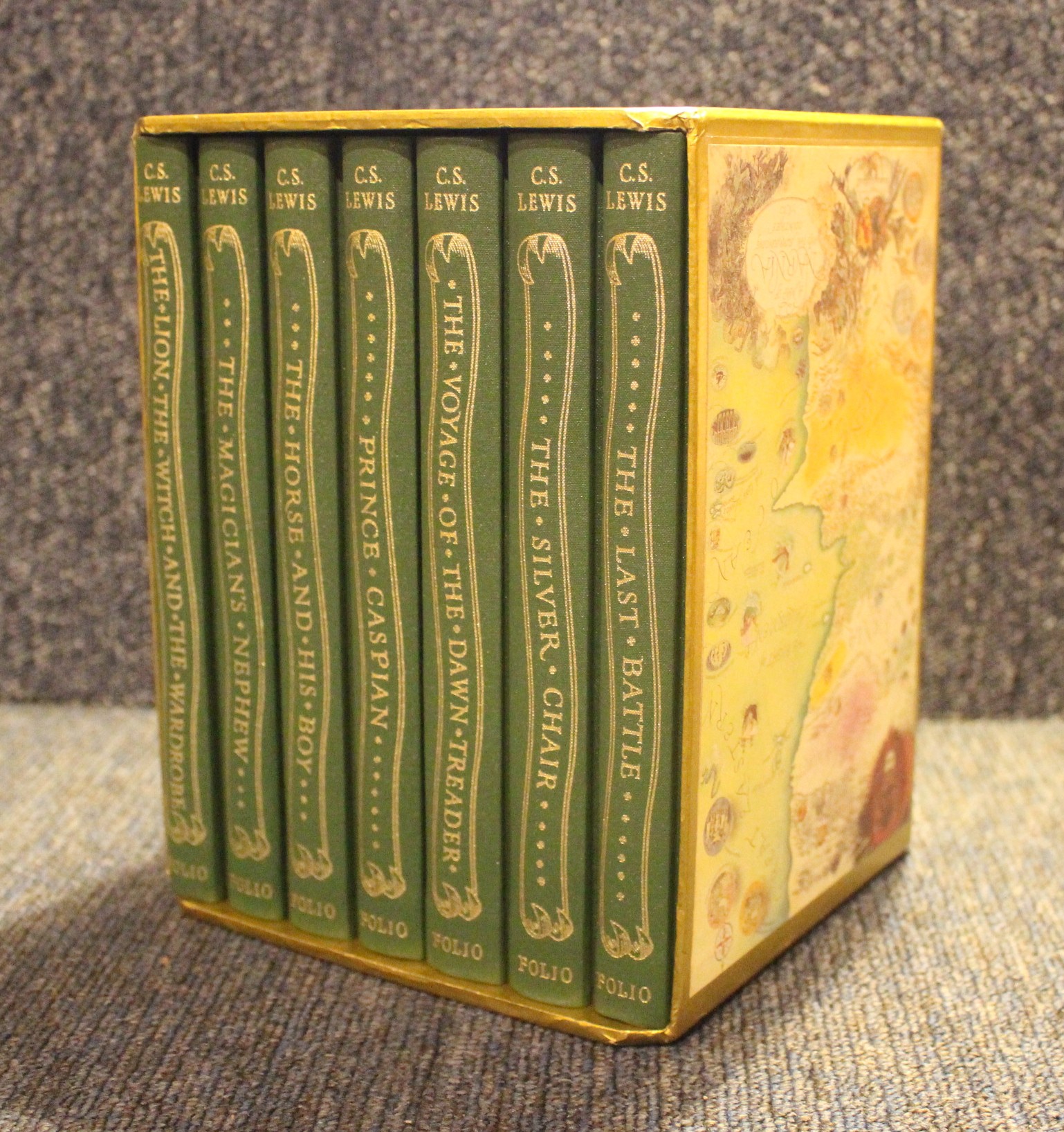 The Chronicles of Narnia (7 Volumes Boxed set) by Lewis, C. S.: Fine ...