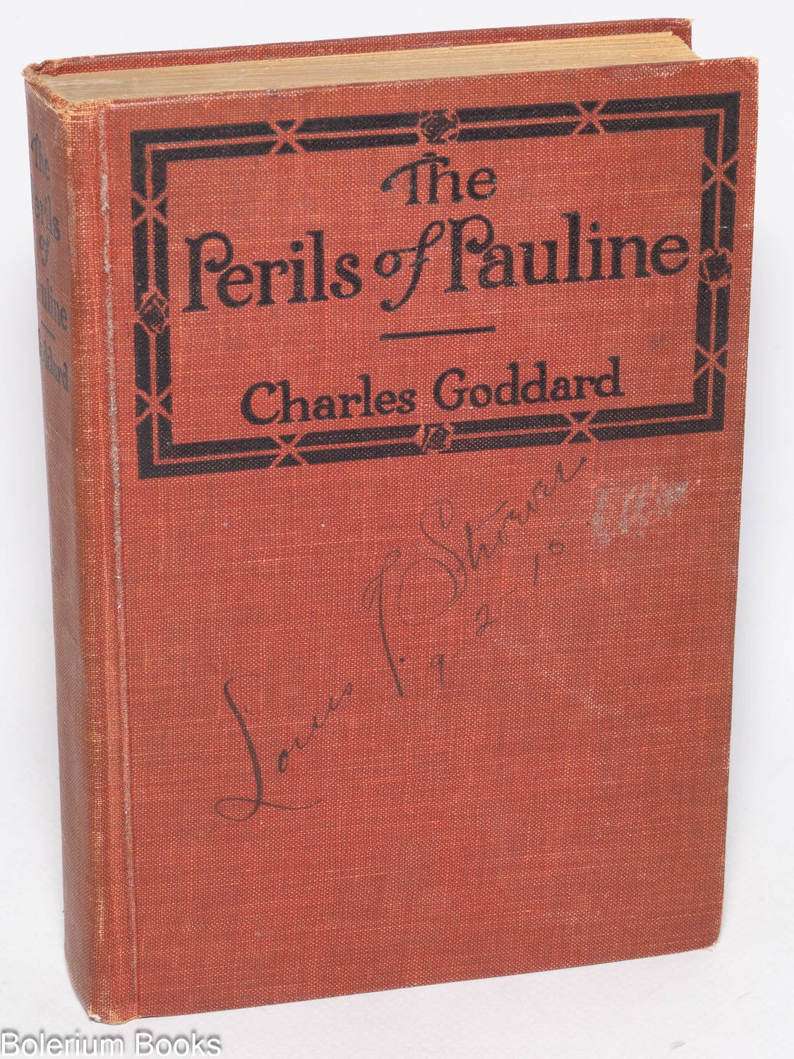 The Perils of Pauline: a motion picture novel by Goddard, Charles ...