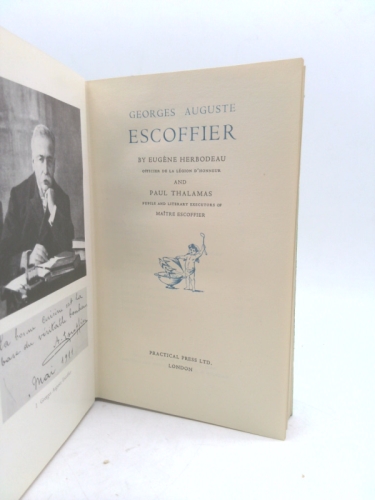 Georges Auguste Escoffier by Eugene Herbodeau & Paul Thalamus: Very ...