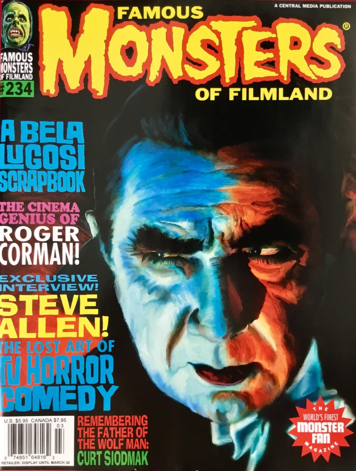 FAMOUS MONSTERS of FILMLAND No. 234 (NM) by FERRY, RAY (editor): (2001 ...