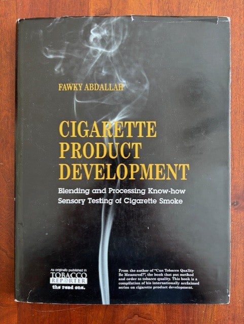 Cigarette Product Development: Blending and Processing Know-how Sensory ...