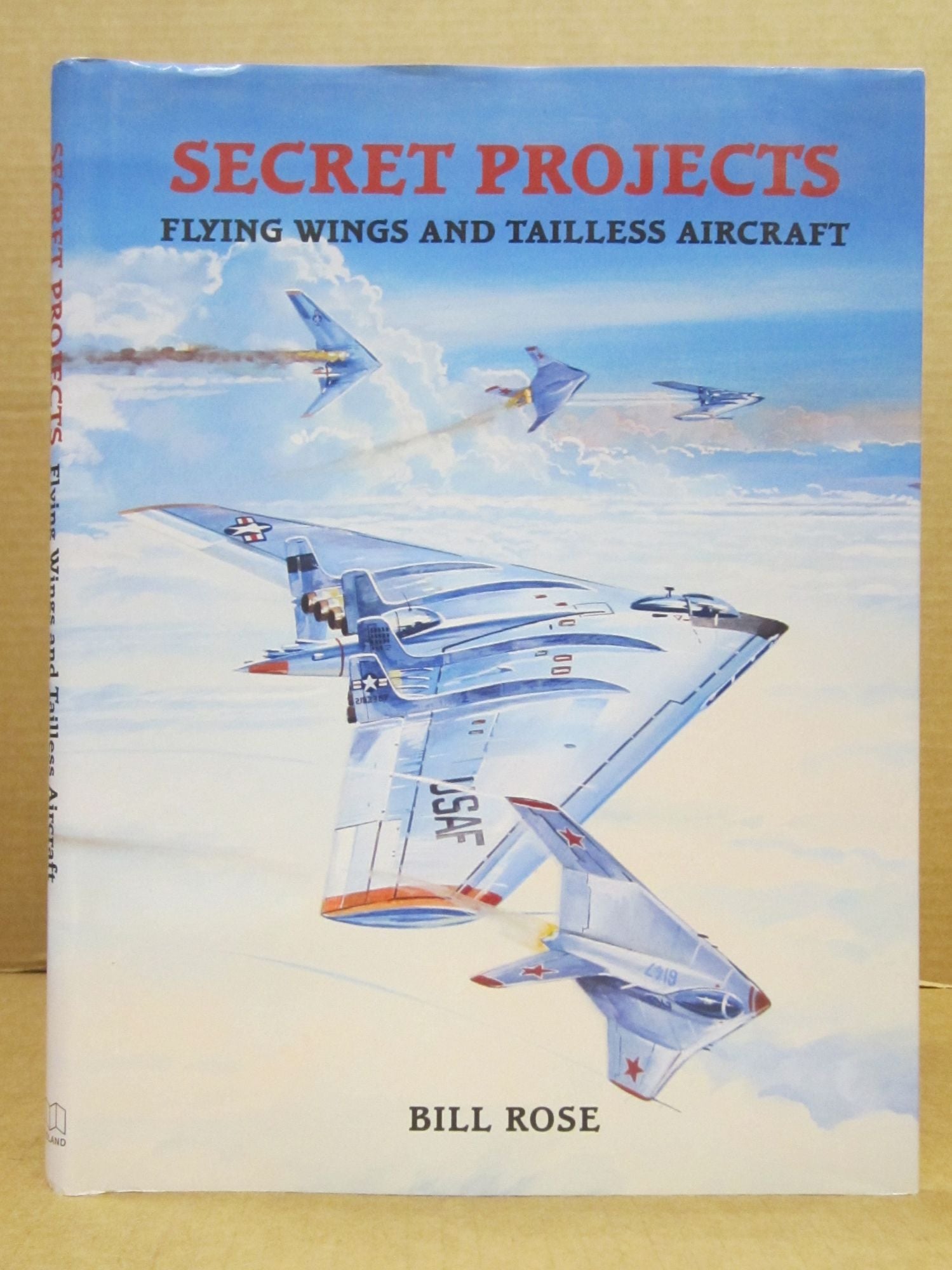 Secret Projects: Flying Wings and Tailless Aircraft by Bill Rose: near ...