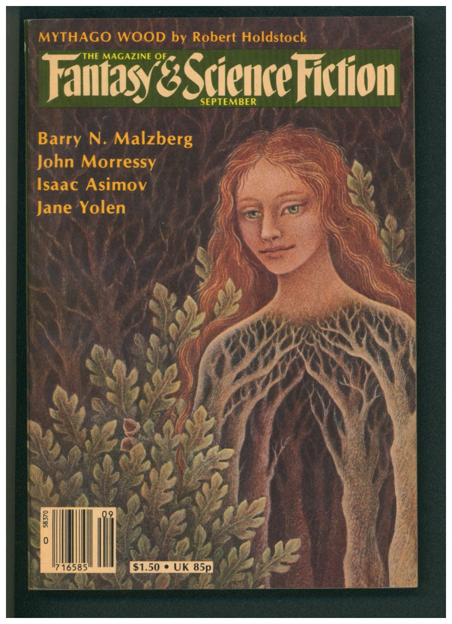 Mythago Wood in The Magazine of Fantasy and Science Fiction September ...