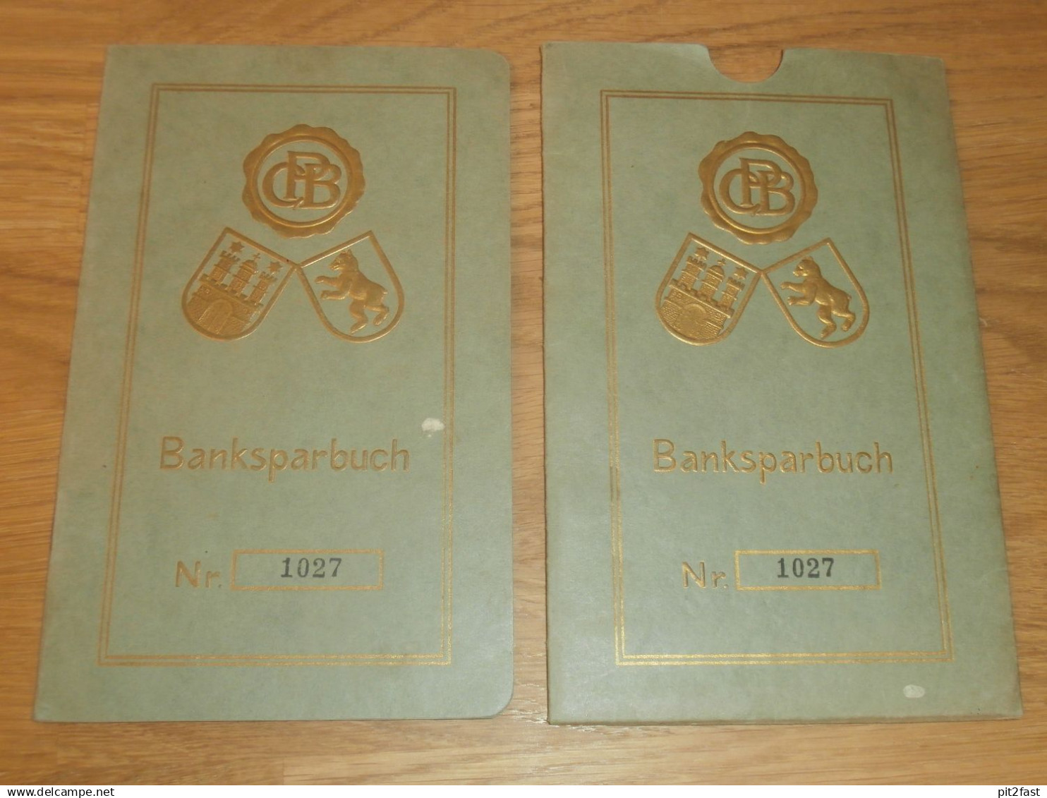 altes Sparbuch Rostock , 1932 - 1944 , Prof. Dr. Hans Walsmann in ...