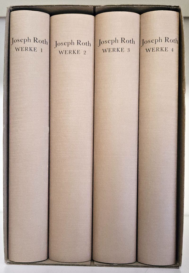 Werke. Band 1 - 4. von Roth, Joseph und Hermann Kesten (Hrsg.):: (1977 ...