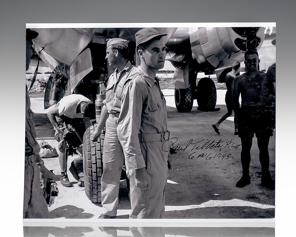 Paul Tibbets Signed Photograph. by Tibbets, Paul W: Signed by Author(s ...