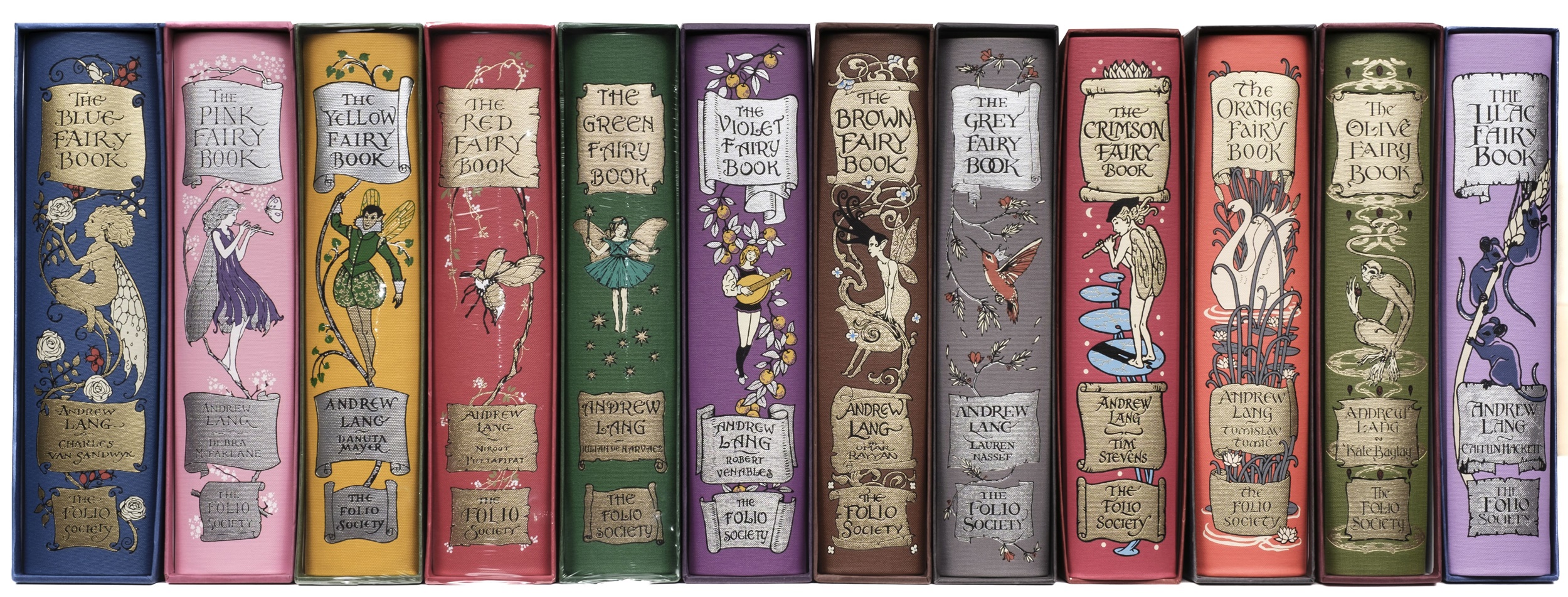 The Complete Fairy Book Collection (complete 12 volume set) by Andrew ...