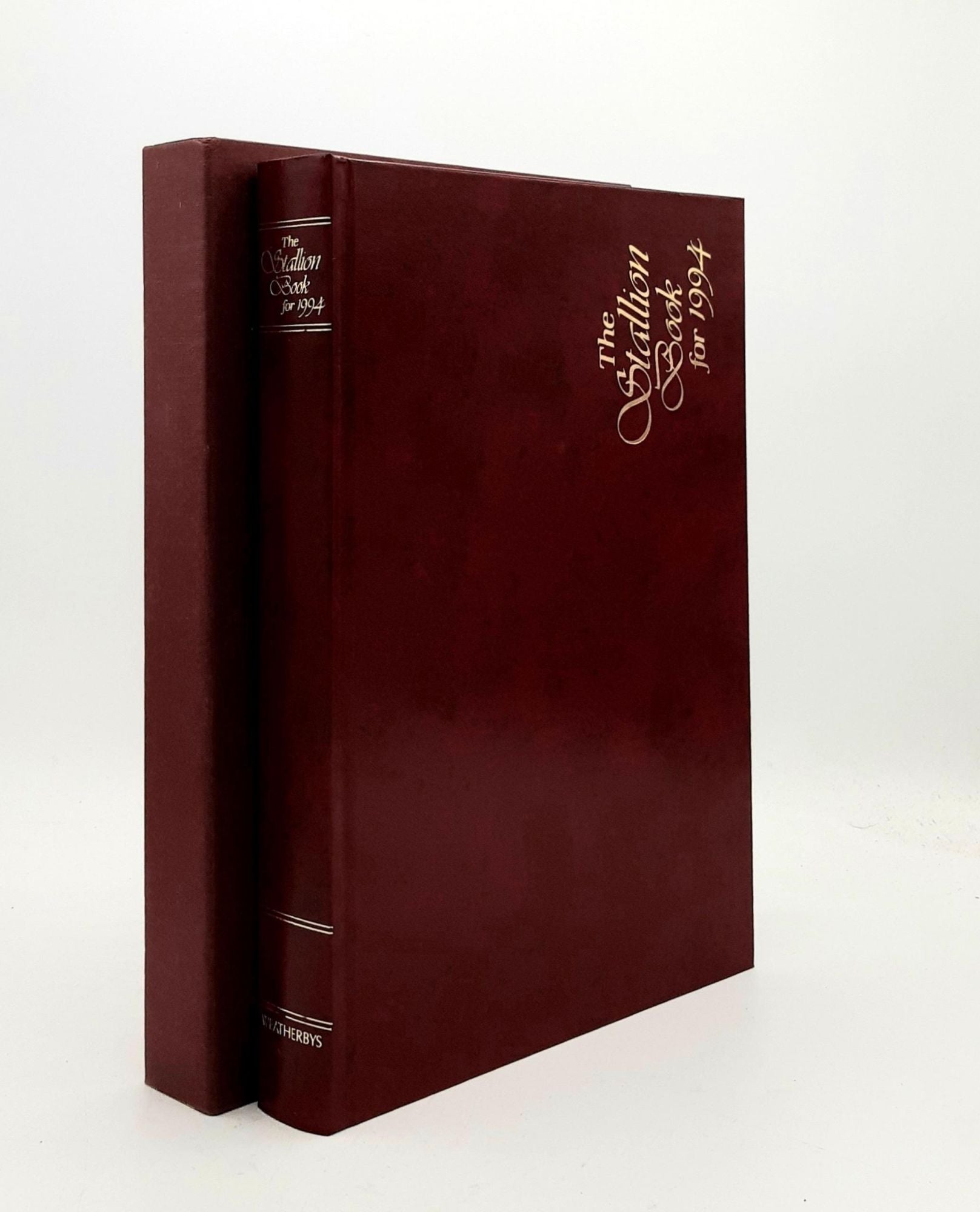 THE STALLION BOOK For 1994 von Weatherbys | Rothwell & Dunworth (ABA, ILAB)