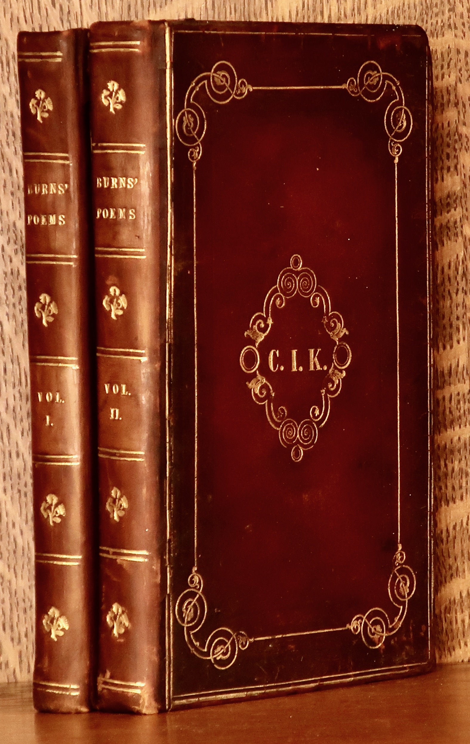 POEMS CHIEFLY IN THE SCOTTISH DIALECT - 2 VOL. SET (COMPLETE) by Robert ...