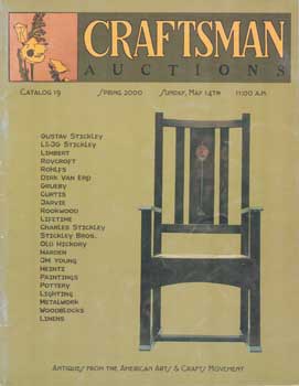Craftsman Auctions, Catalog 19, Antiques from the American Arts ...
