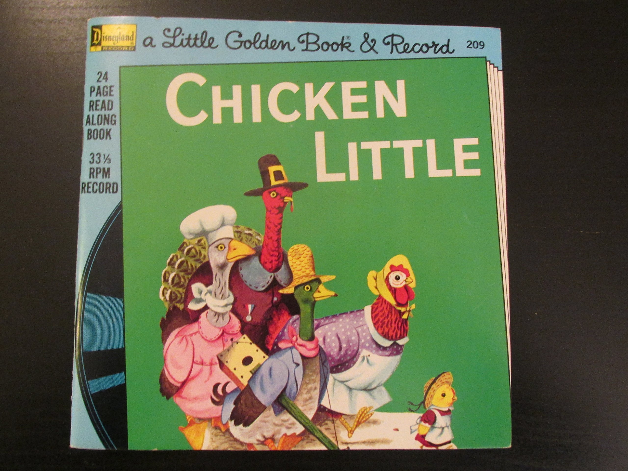 Chicken Little (A Little Golden Book & Record, 209): acceptable ...