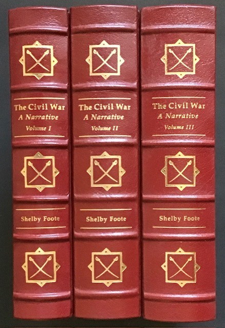 The Civil War A Narrative 3 Vols by Foote, Shelby: Fine Hardcover (1991 ...