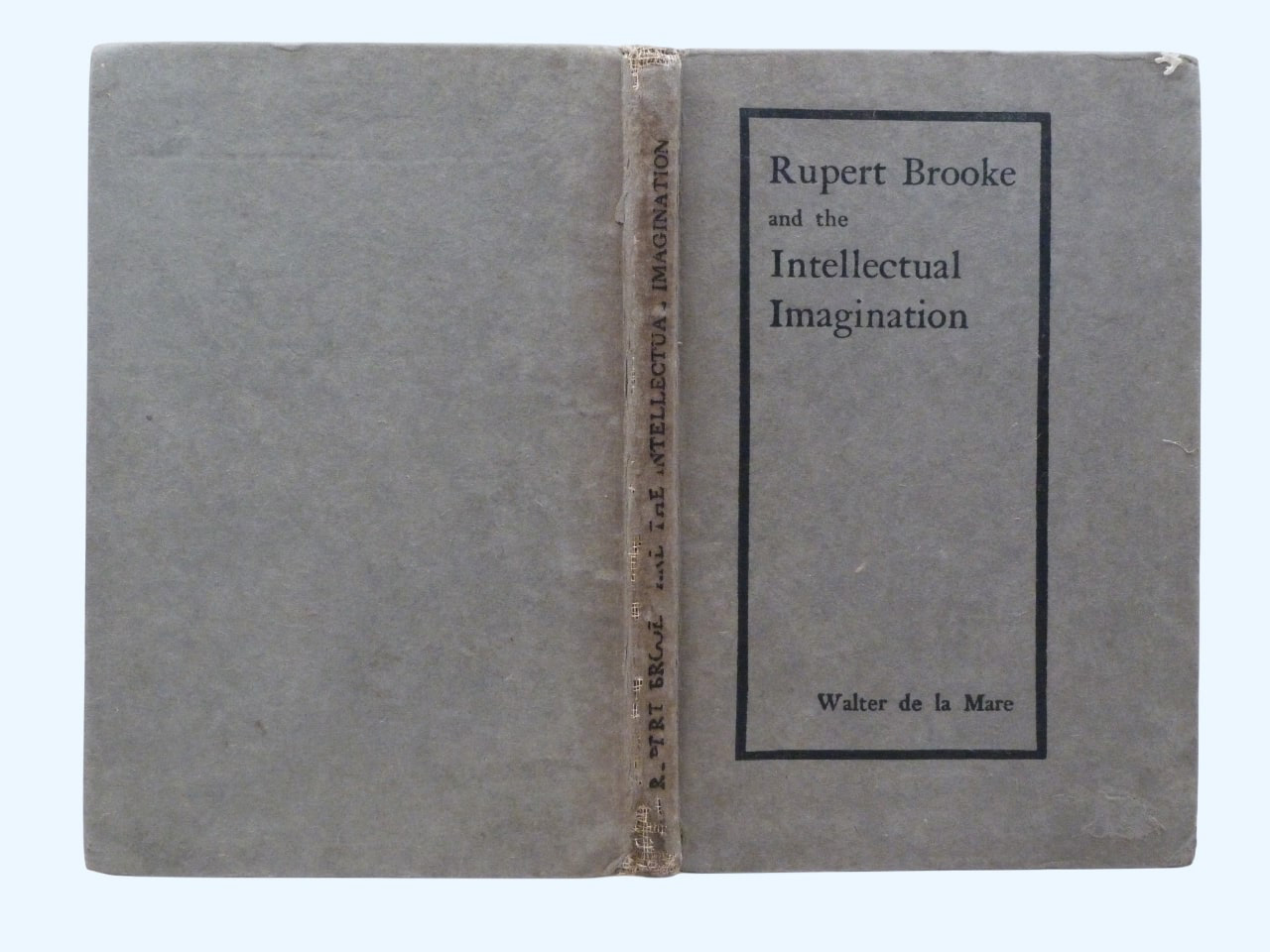 Rupert Brooke: Three books, Poems (1915) and Letters from America (1916 ...