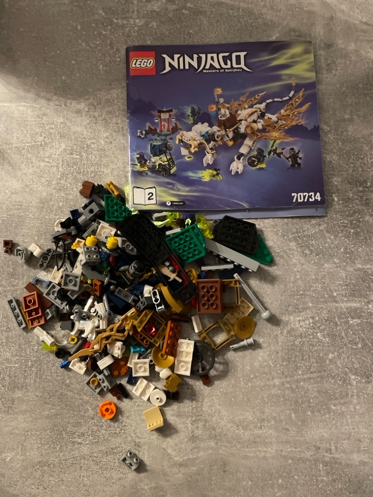 LEGO NINJAGO 70734 - Meister Wu's Drache: Sehr gut | Antiquariat Jochen ...