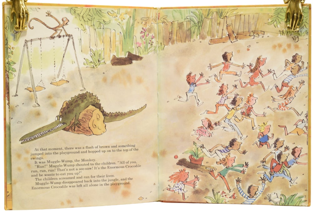 The Enormous Crocodile. Pictures by Quentin Blake von DAHL, Roald (1916 ...