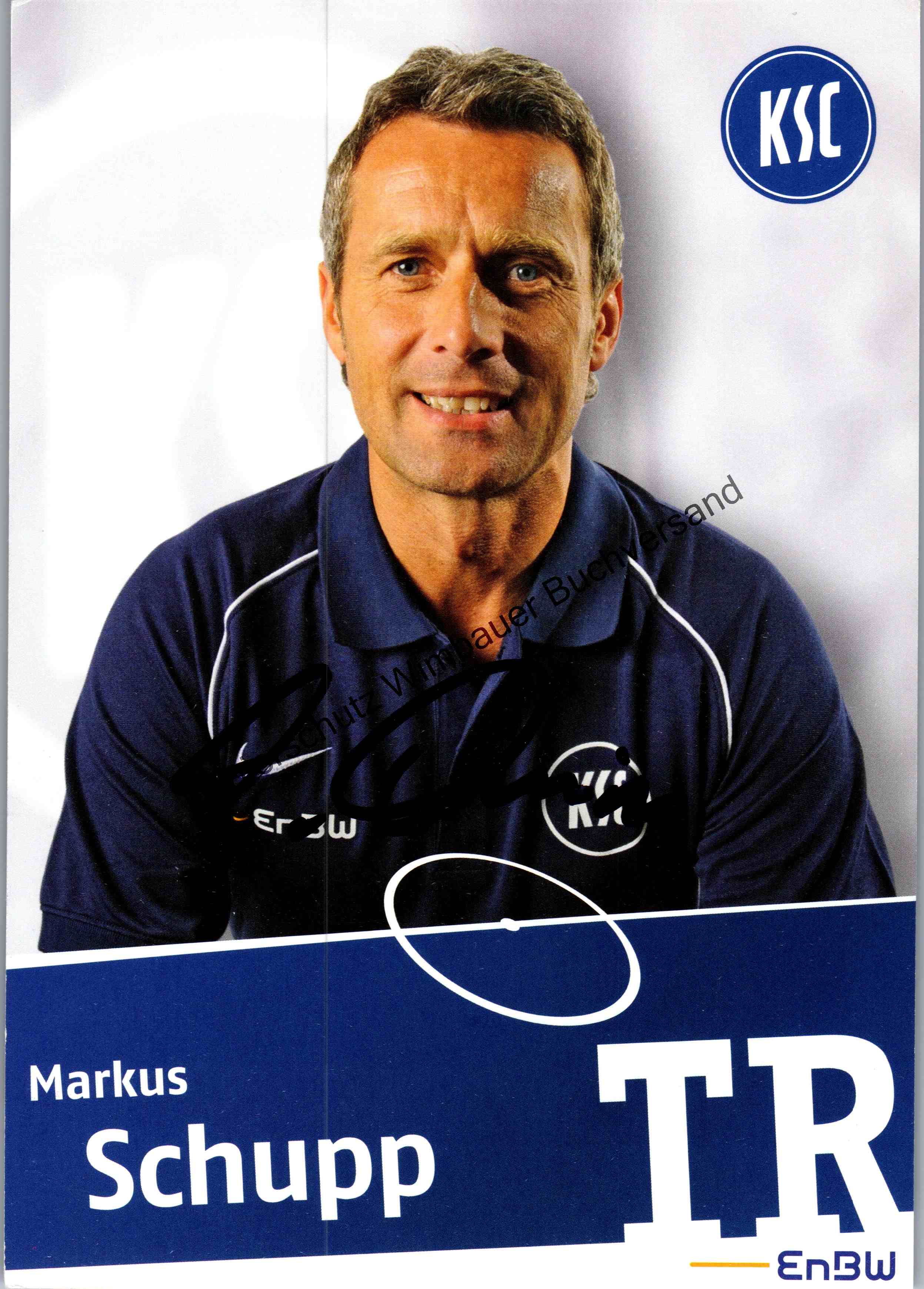 Original Autogramm Markus Schupp KSC /// Autograph signiert signed signee de Schupp, Markus ...