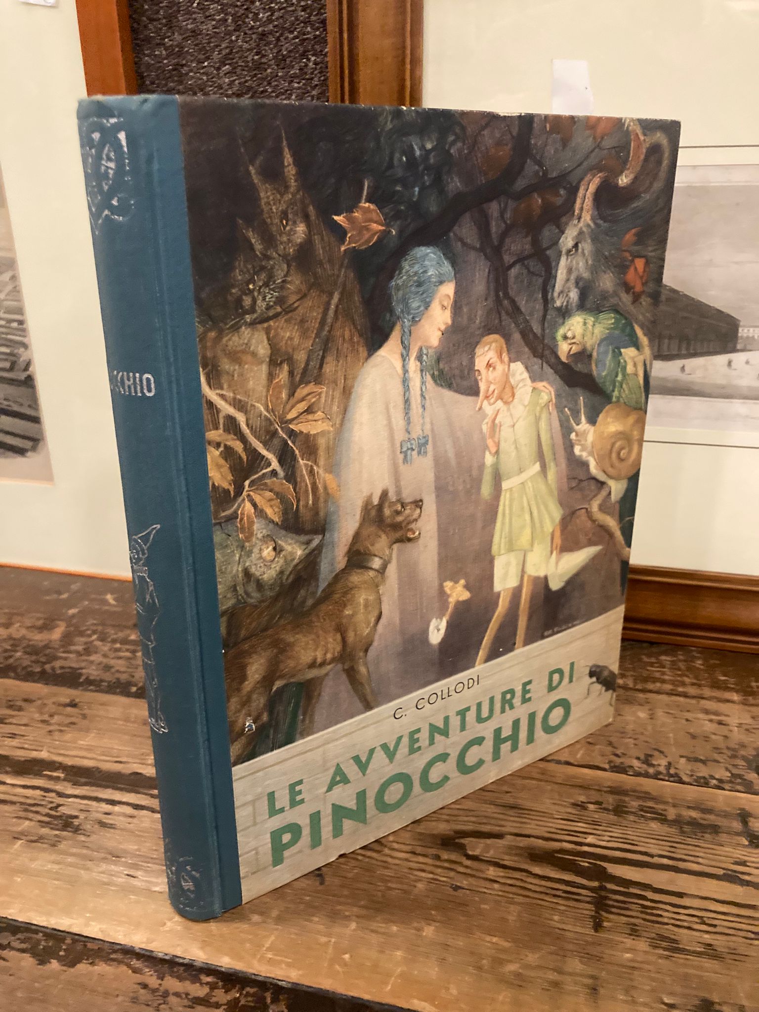 Le avventure di Pinocchio. Storia di un burattino. Con disegni e tavole ...