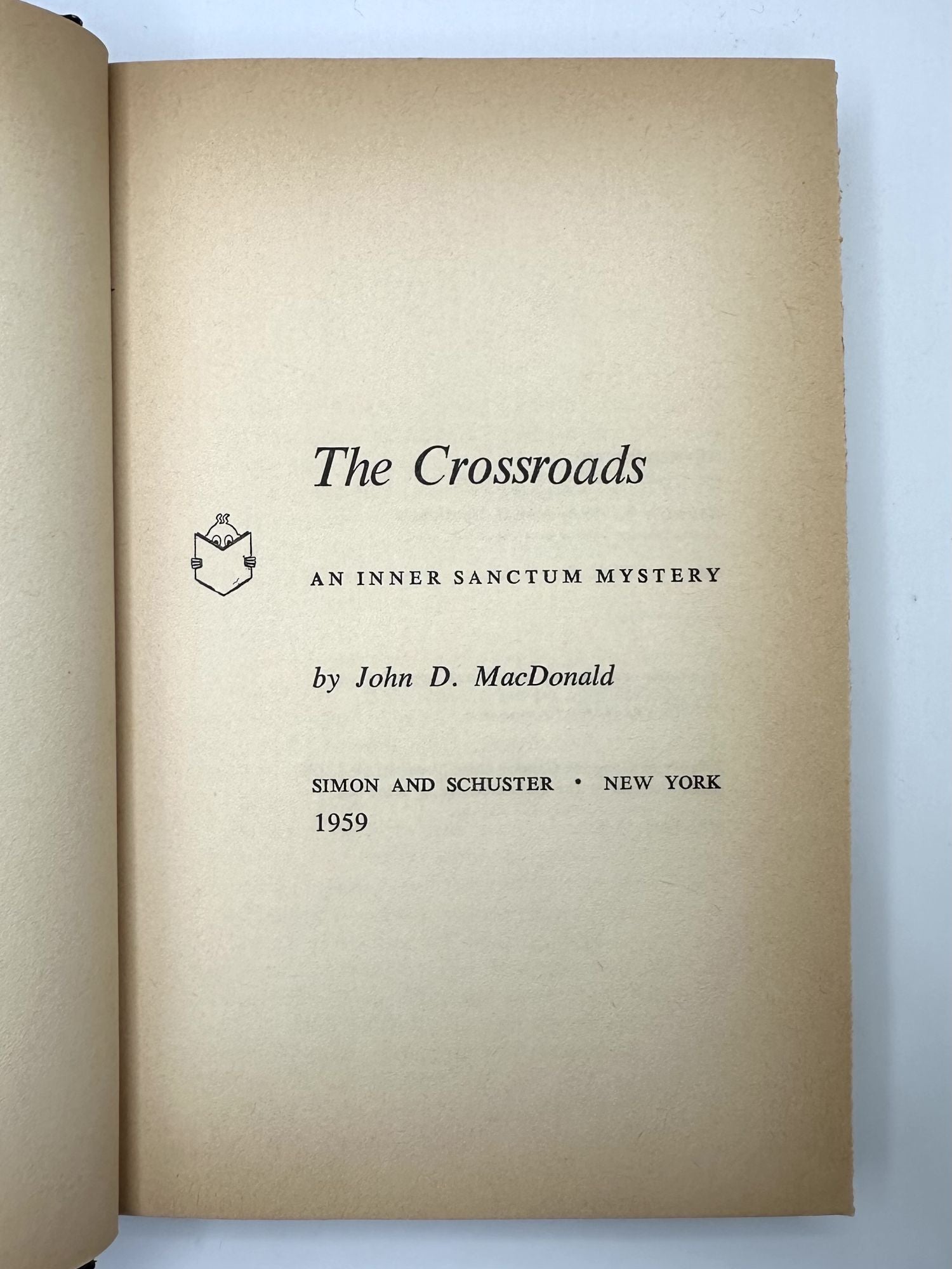 THE CROSSROADS von MacDonald, John D.: Hardcover (1959) First Edition ...