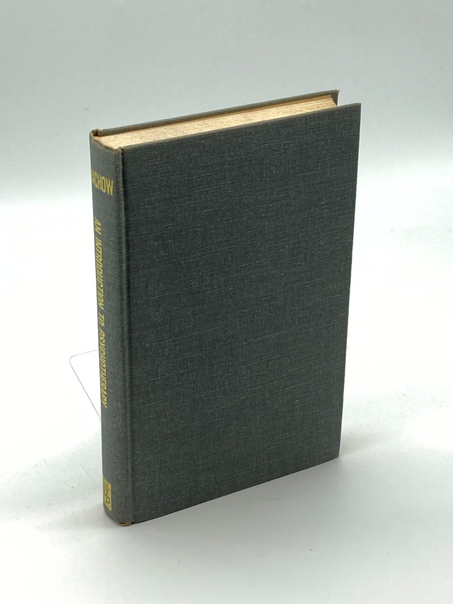 An Introduction to Psychotherapy by Sidney Tarachow: Good+ Hardcover ...