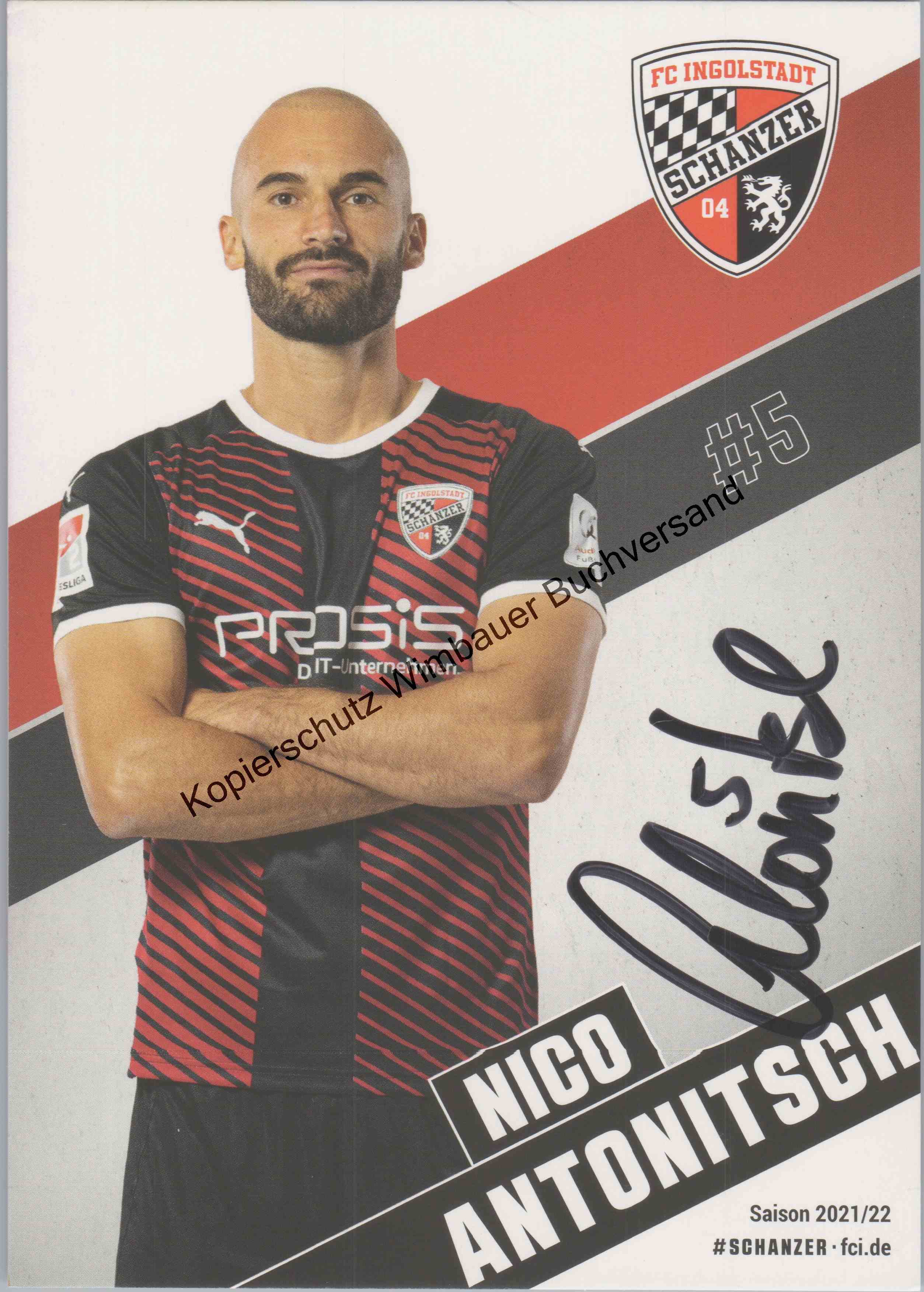 Original Autogramm Nico Antonitsch FC Ingolstadt /// Autograph signiert ...