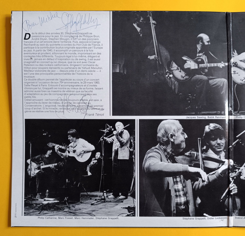 Stephane Grappelli (1908-1997) & Marc Fosset (1949-2020) - Anniversary ...