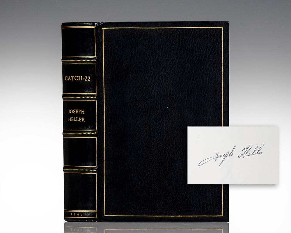 Catch-22. von Heller, Joseph: (1961) Signatur des Verfassers | Raptis Rare Books