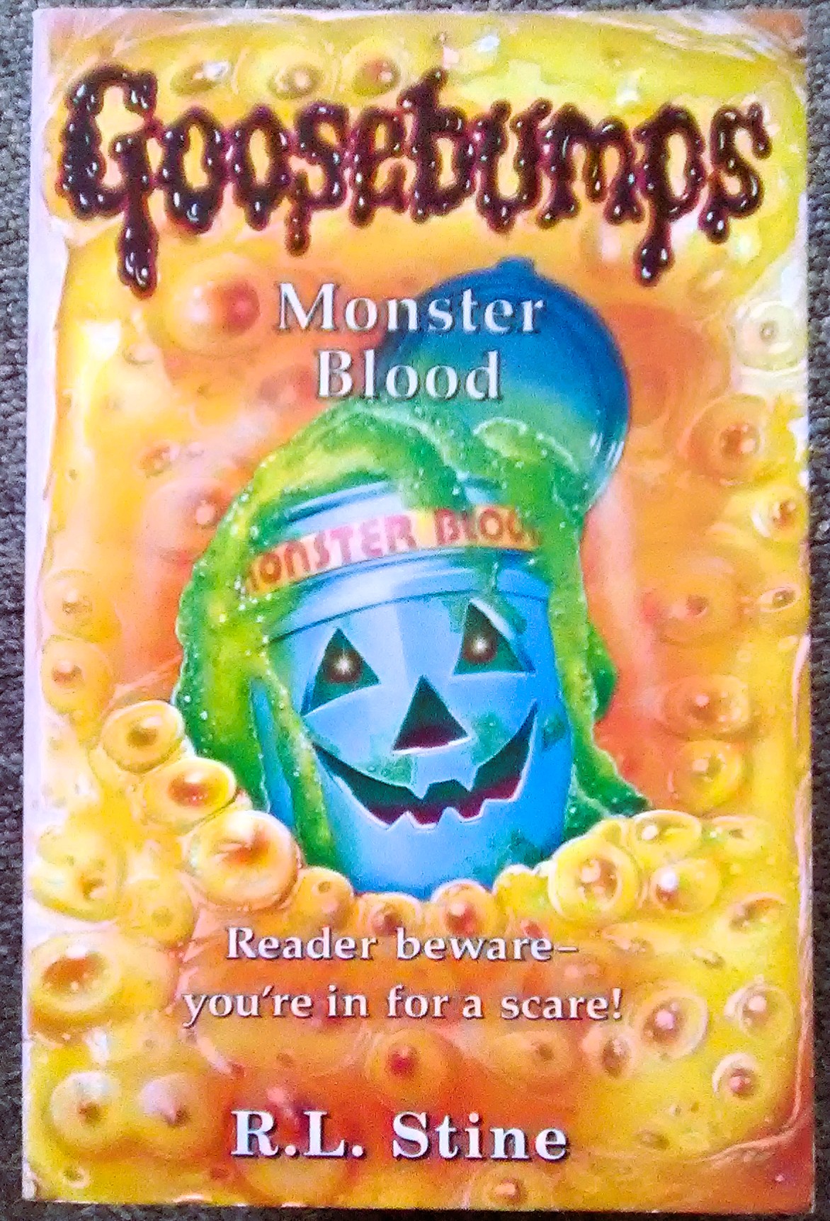 Monster Blood: No. 5. (Goosebumps) by Stine, R. L.: Fine Soft cover ...
