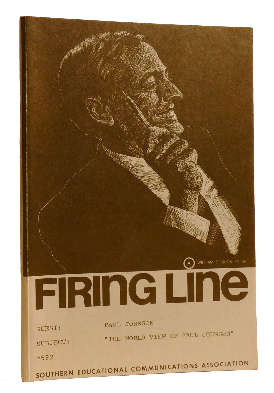 THE WORLD VIEW OF PAUL JOHNSON Firing Line Subject #592 by William F ...