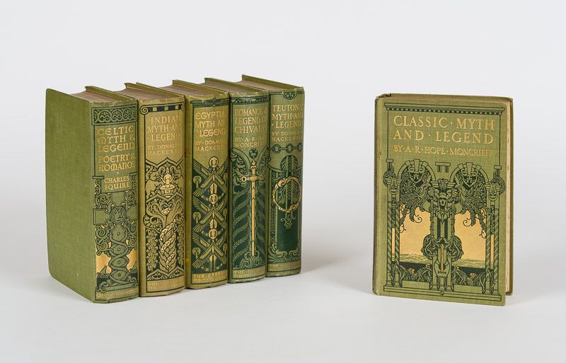 Myth and Legend in Literature and Art. Collection of six Volumes in ...
