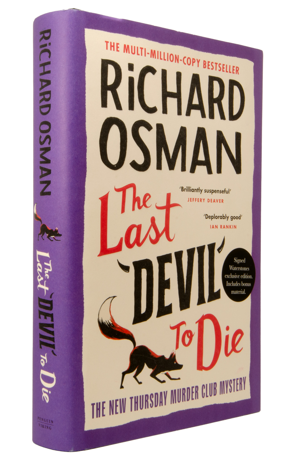 The Last Devil To Die by Richard Osman: (2023) Signed by Author(s ...