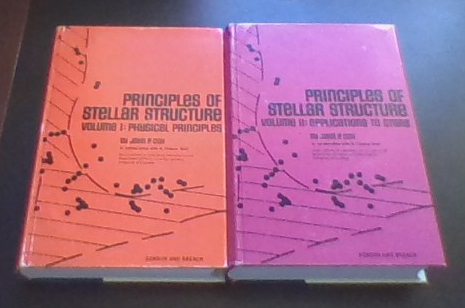 PRINCIPLES OF STELLAR STRUCTURE ***2 VOLUMES COMPLETE*** by Cox, John / Giuli, R. Thomas: Near ...